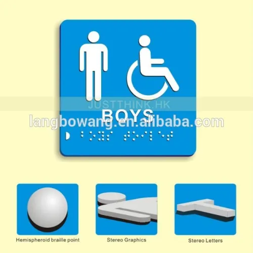 Braille Door Signs, By Shanghai Sign Manufacturer, High Quality Braille ...