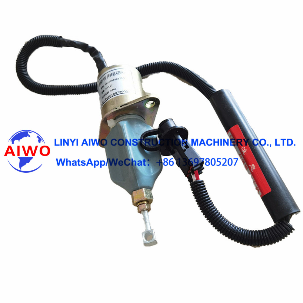 Weichai Engine Shut Off Solenoid Valve 612600091086/612600180175 ...