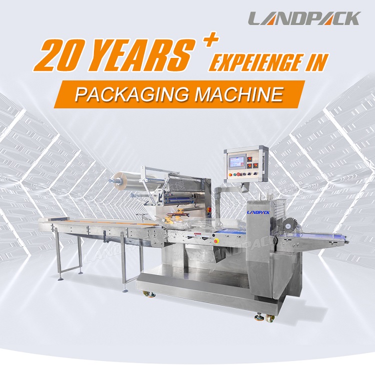 Cake And Bread Roll Nitrogen Packaging Machine With Conveyor, High ...