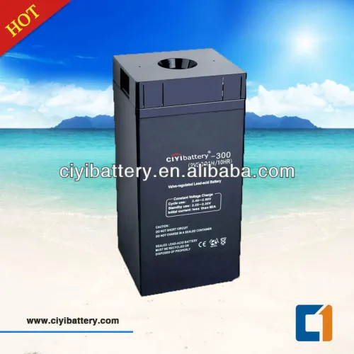 Long Life Vrla Battery Solar Battery 2v 300ah, High Quality Long Life ...