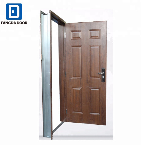 Fangda Pre-hung Steel Door With Weather Strips, High Quality Fangda Pre ...