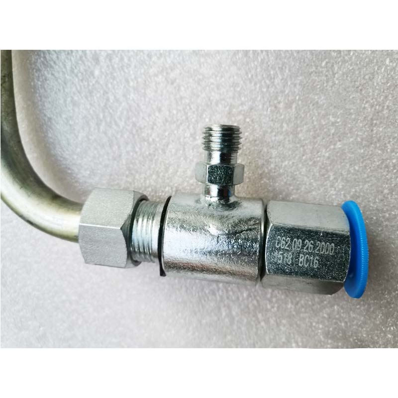 Explosion-proof High Pressure Fuel Injection Pipe For Weichai 6200 ...