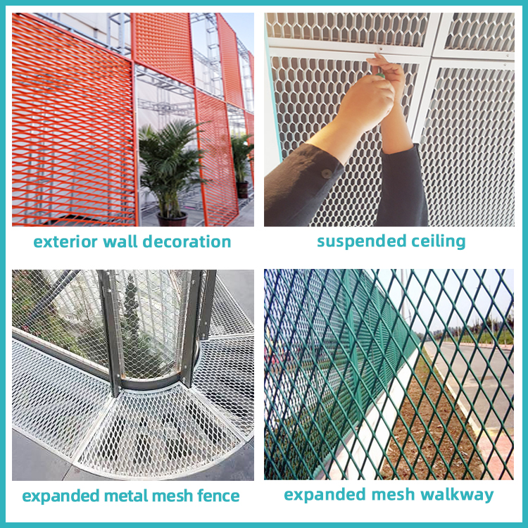 S235 A36 Steel Grating Expanded Metal Screen Mesh, High Quality S235 ...