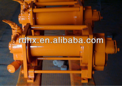 Aw100 Series 100kg Different Types Winches With Vane Air Motor Powered ...