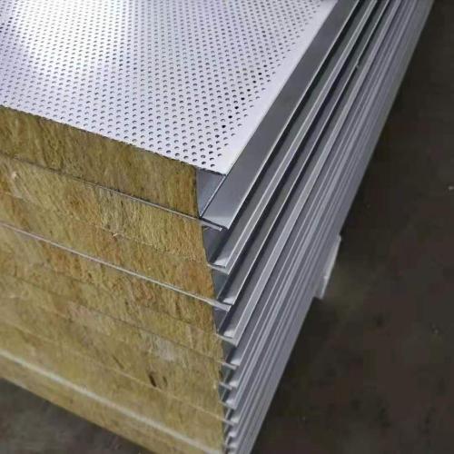 Panel Dinding Rockwool Ketebalan 100mm, kualitas tinggi Panel Dinding ...