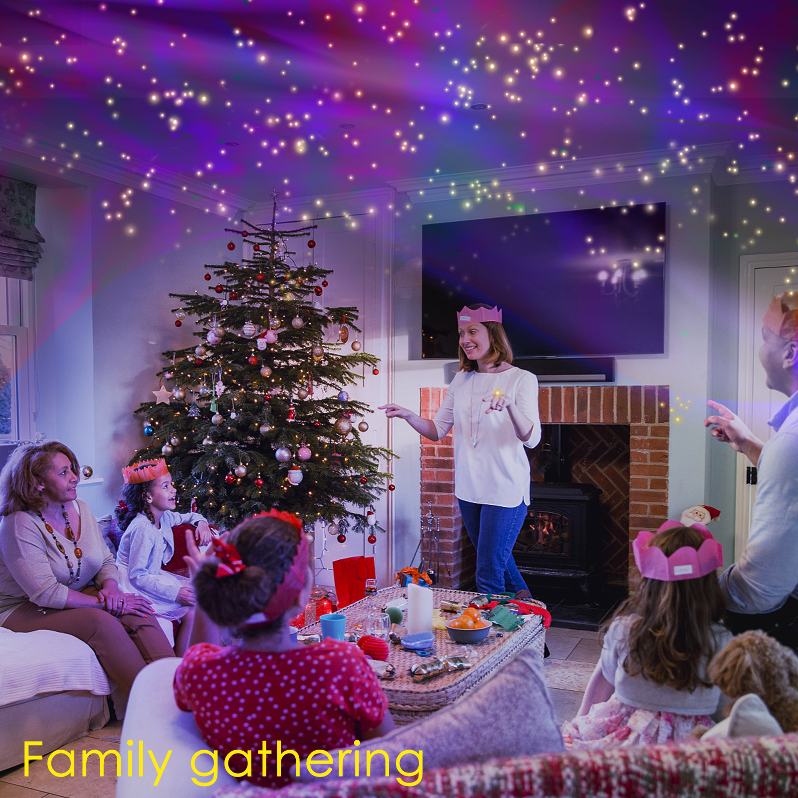 Professional Rgb Rotating Laser Light With Bluetooth Firefly Effect ...