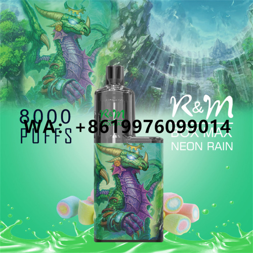 R & M Box Max 일회용 Vape 펜, Bossgoo.com의 고품질 R & M Box Max 일회용 Vape 펜