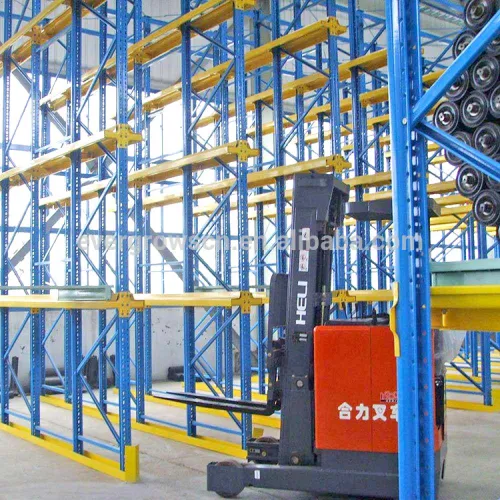 Warehouse Steel Rack Drive In Pallet Racking System Heavy Duty ...