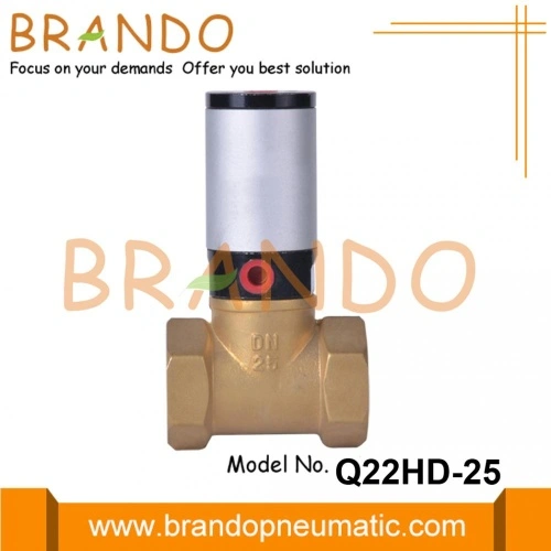 Q22HD-25 1'' 2/2 Way Pneumatically Operated Piston Valve China ...