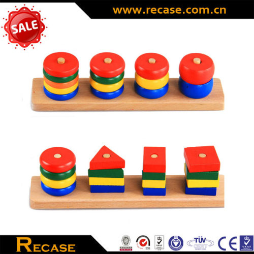 Solid Wood Educational Math Teaching Montessori Toys For Kindergarten ...