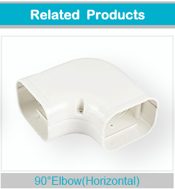 Ventilation Air Conditioner Pvc Plastic Straight Duct, High Quality ...