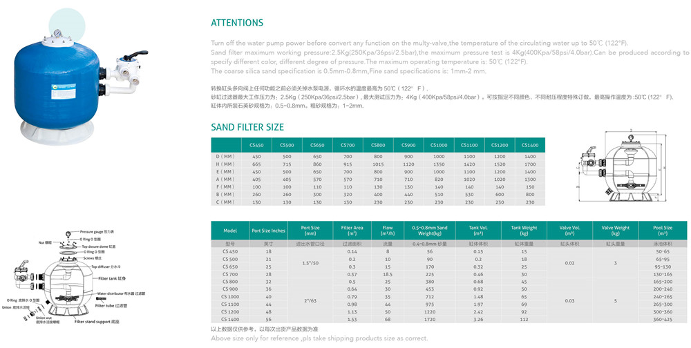 Swimming Pool Filter Housing/swimming Pool Pump And Filter/pool ...