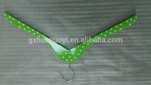 Beautiful Wooden Hanger/colourful Wood Hanger/silk-screen Hanger/pad ...