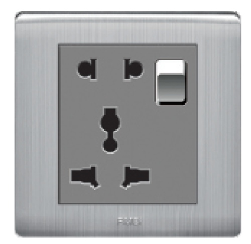 Electrical Two And Three Pin Socket With Switch, High Quality ...