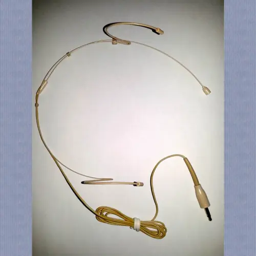 Skin Color Mini Headset Microphone Hm-21s, High Quality Skin Color Mini ...