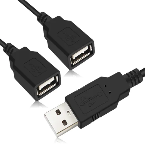 Usb A Male To Dual A Female Cable, High Quality Usb A Male To Dual A ...