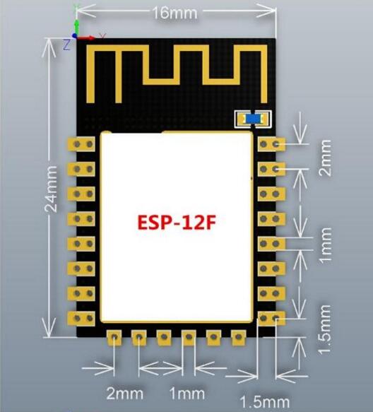 Esp-12s Wifi Wireless Module - New Version Of Esp8266 Remote Serial ...