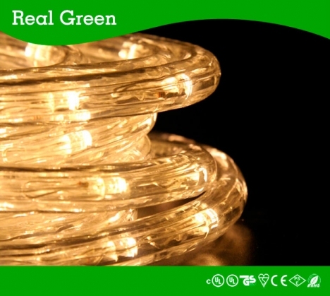 12v 3-wire Chasing Warm White Led Rope Light, High Quality 12v 3-wire ...