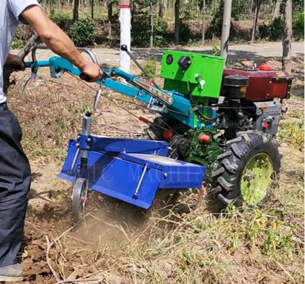 10 Hp Hand Push Tractor Cultivators Agricultural Rotary Tiller, High ...