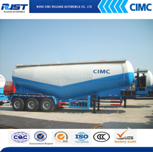 60000l Cement Bulk Powder Tank Semi Trailer Bulk Cement Tank Semi ...