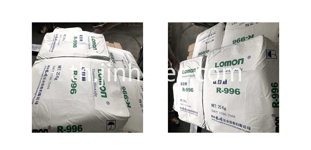 ผู้ผลิตในจีน Oxido de Titanio Rutilo R996 BLR698 BLR895