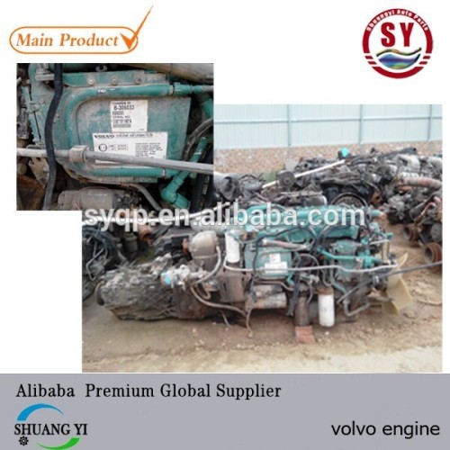 Used Original Volvo D6b Engine Gearbox Axle, High Quality Used Original ...