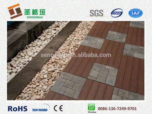 Composite Puzzle Decking/plastic Puzzle Tile/wpc Puzzle Flooring, High ...