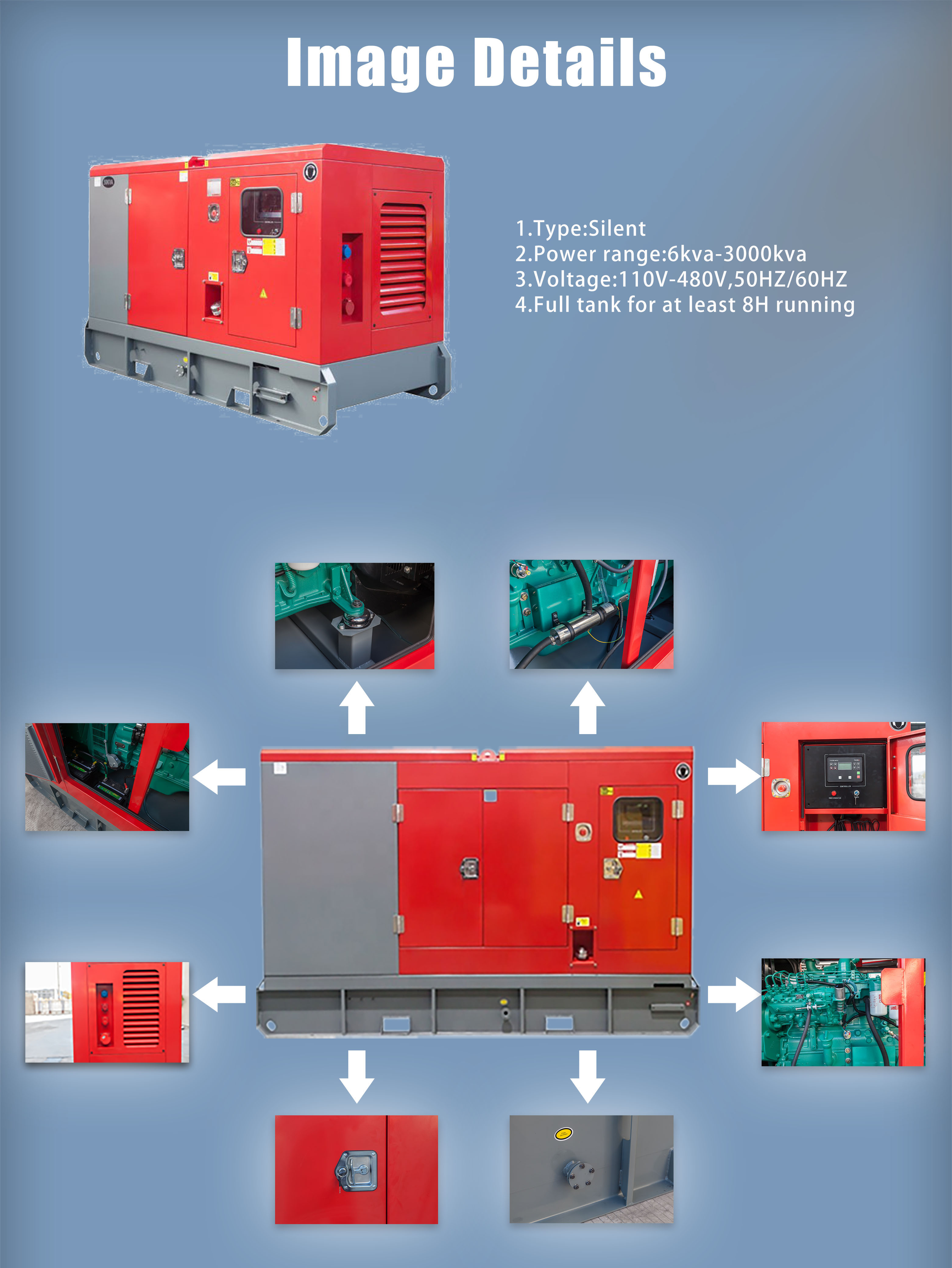 5kw Lpg Natural Gas Biogas Electric Generator - Dual Fuel Gasoline Lpg ...