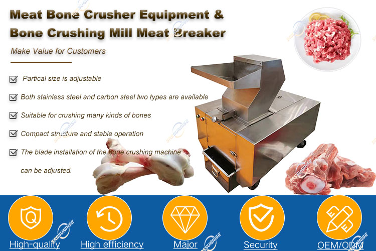 Universal Automatic Animal Mincer: Chicken Bone Mill Crusher Cattle Cow ...