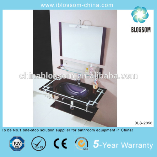 Glass Wash Basin Types For Bathroom, High Quality Glass Wash Basin ...