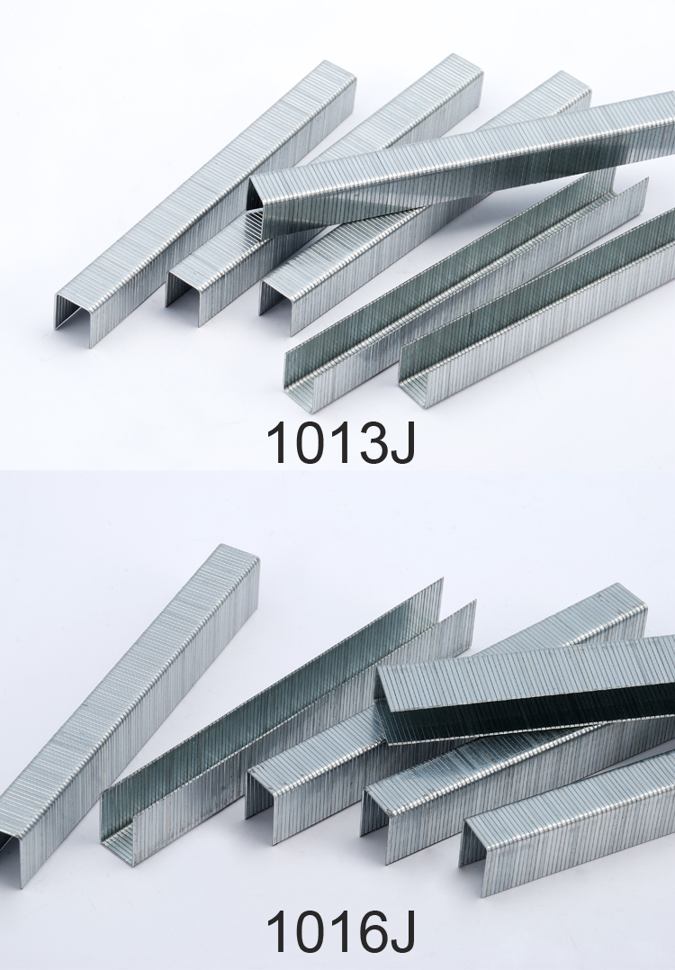 Metal U Type Pneumatic Nails And Upholstery Staples 1013j, High Quality ...