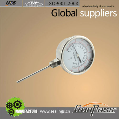Best Price Industrial Bimetallic Dial Thermometer, High Quality Best ...