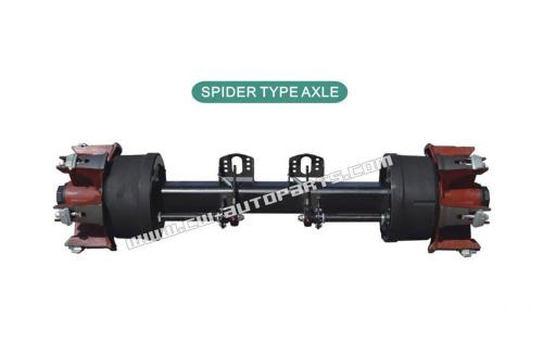 Six Spider Hub Bogie Axle, High Quality Six Spider Hub Bogie Axle on ...