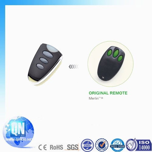 Replacement Of Merlin+ Chamberlain Remote Rolling Code 433mhz Auto Gate Remote Control Qn-rs172x ...