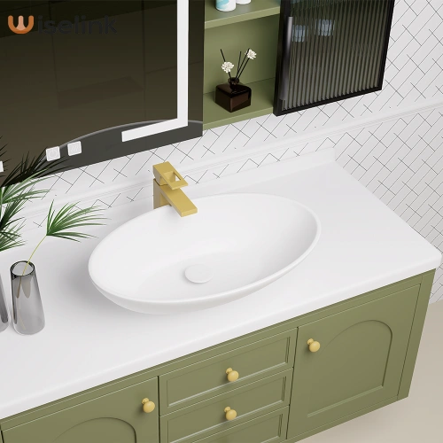 WKS - 5025 Elliptical Counter Top Basin China Manufacturers Suppliers ...