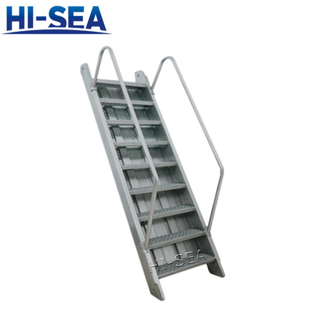 Steel Inclined Ship Ladder, High Quality Steel Inclined Ship Ladder on ...