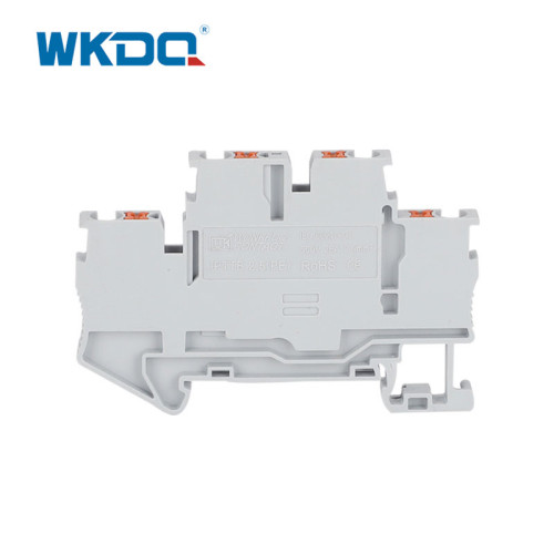 Double Level Terminal Block Interconnected, High Quality Double Level ...