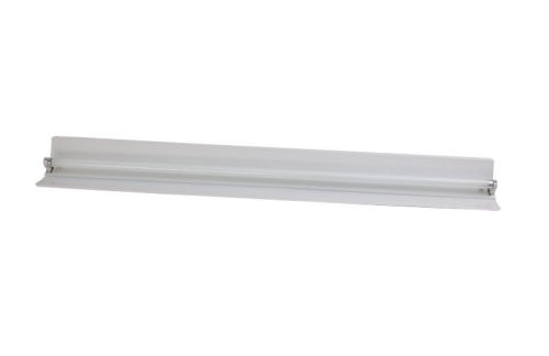 T8 With Reflector Fluorescent Lights Fixtures For Industrial Lighting ...