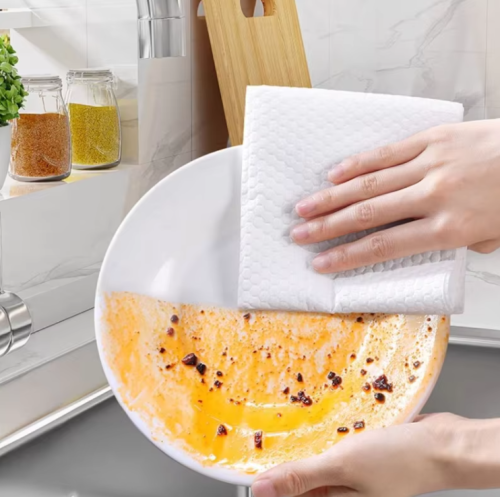 Custom Colored Printed Kitchen Absorbent Roll Paper Towel, High Quality ...