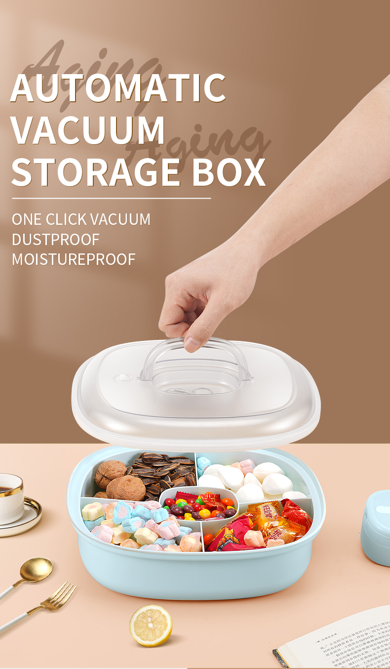 Modern Plastic Vacuum Storage Boxes For Food And Fruit Freshness ...