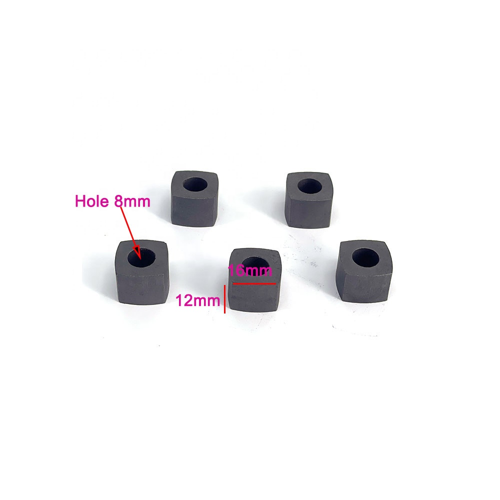 Wedm Wire Cut Tungsten Conductive Block 16x16x12x8mm With Hole For Cnc ...