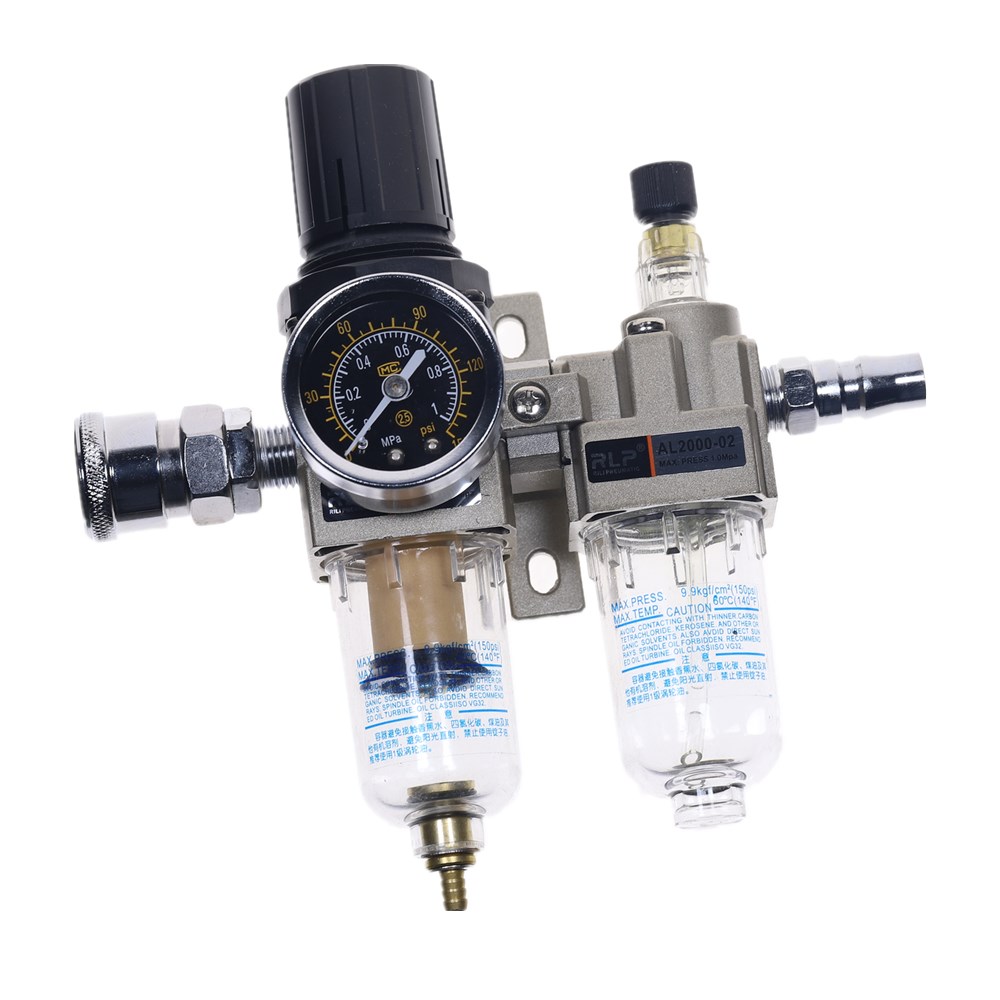 Ac2010-02 Manual Drainage Supply Air Pump Air Compressor Oil Filter Regulator Pneumatic Water ...