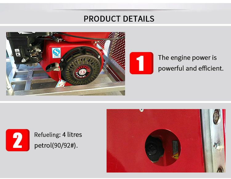 Engine Powered Fiber Optical Cable Tractor, High Quality Engine Powered ...