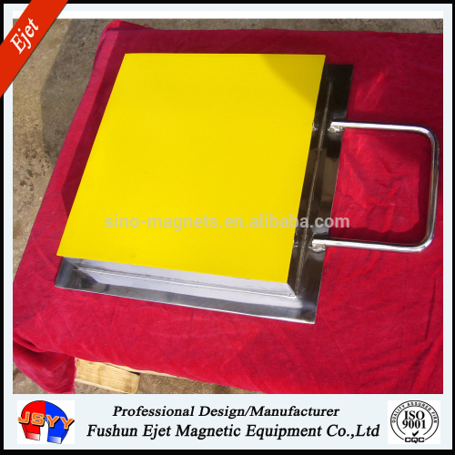 Manual Removing Fe Permanent Plate Magnet Separator, High Quality ...