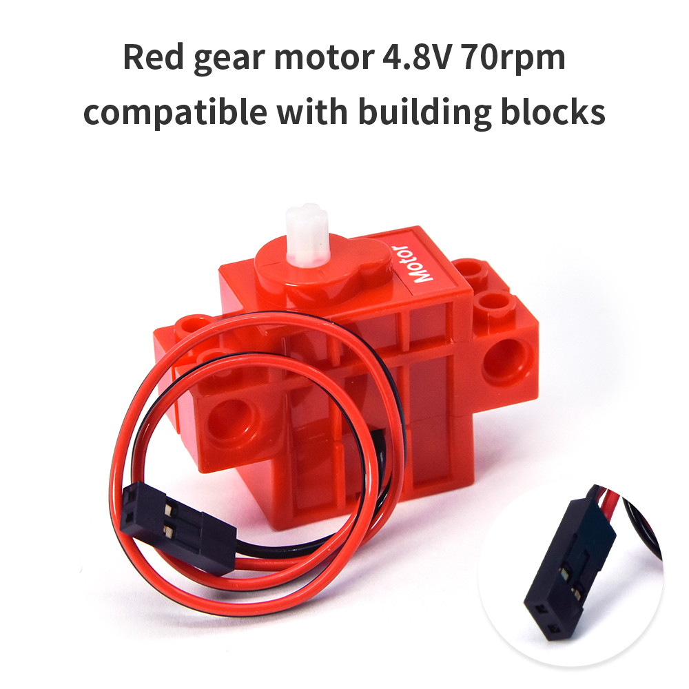 Geekservo Red Servo Motor: Arduino, Microbit, Raspberry Pi Compatible ...