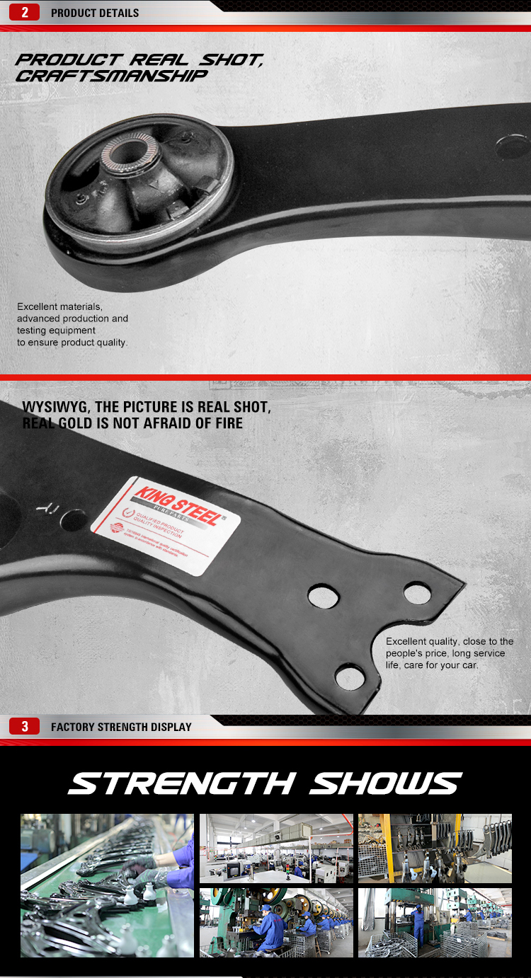 ระบบกันสะเทือนอัตโนมัติของ Kingsteel Auto แขนควบคุม Mr403419 Mr403420 ...