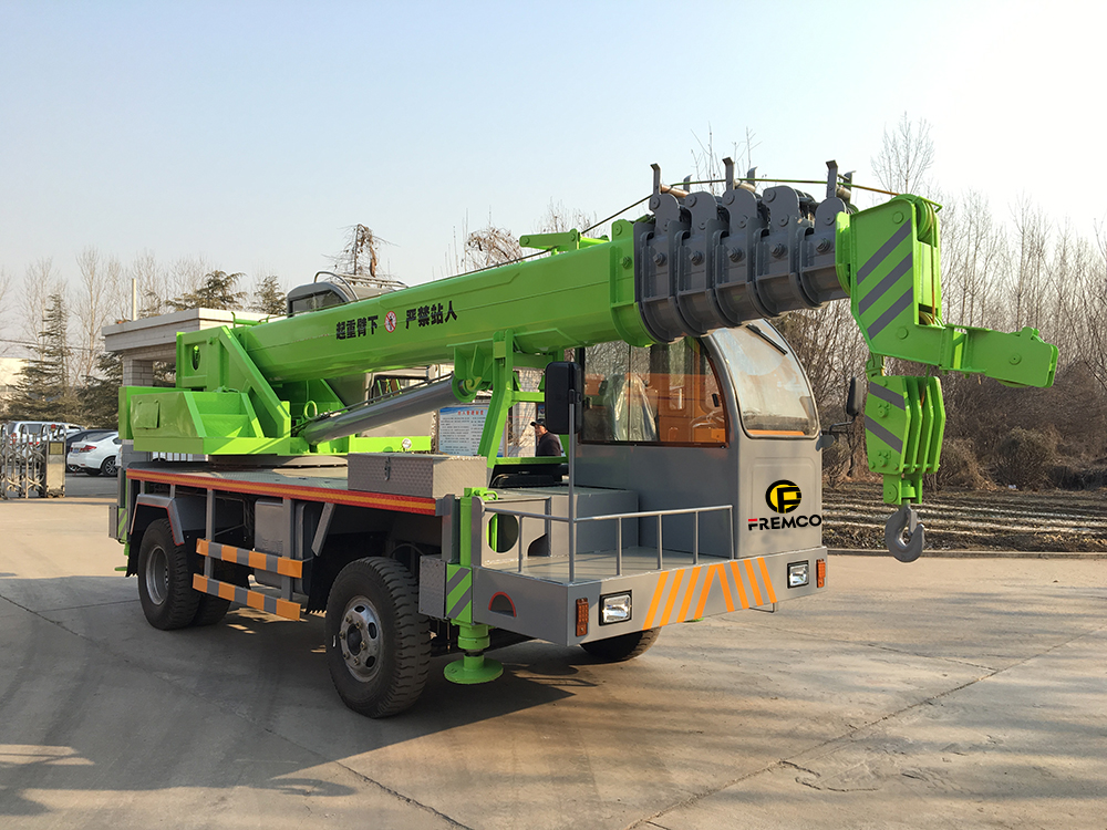 8 Ton Mobile Cranes(more Models For Sale), High Quality 8 Ton Mobile ...