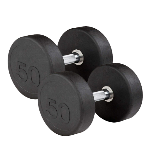 50 Lb Urethane Round Dumbbell, High Quality 50 Lb Urethane Round ...