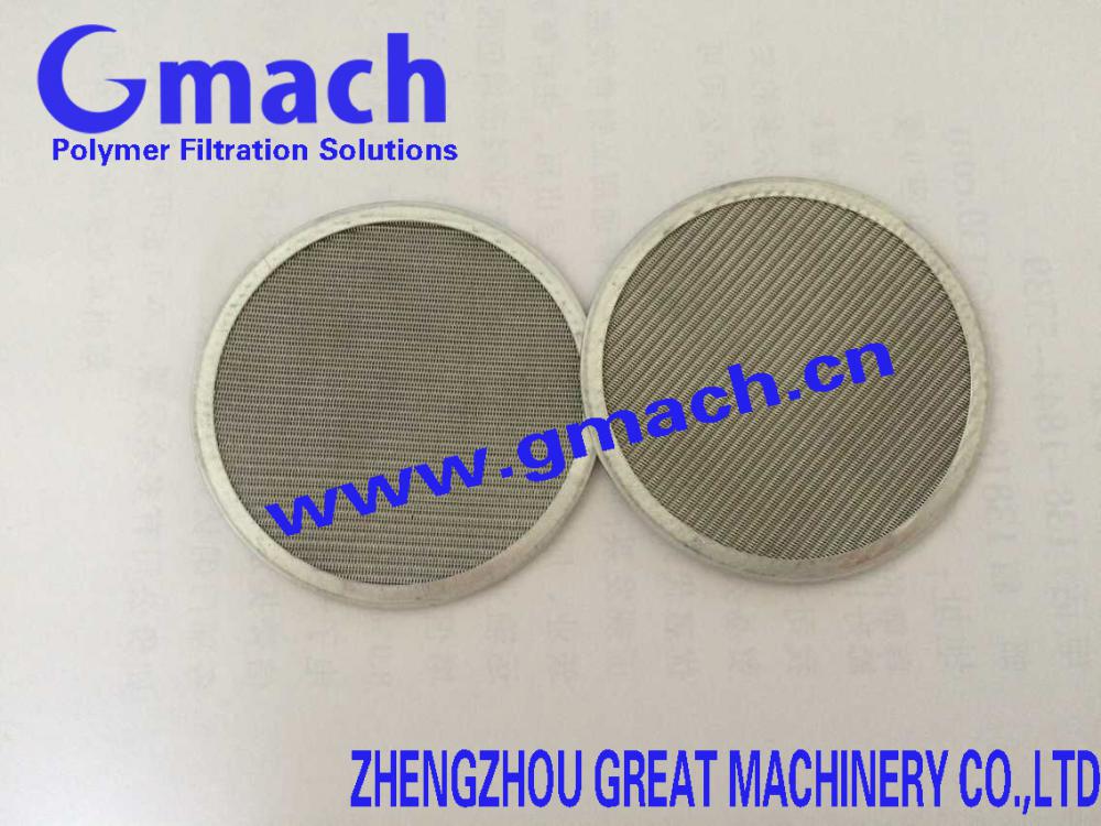 Plastic Recycling Extruder Filter Stainless Steel Wire Mesh, High ...