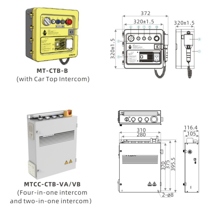 Elevator Control Panel Mtcc-v3-b, High Quality Elevator Control Panel ...